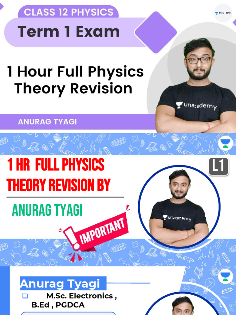 Class 12 Term 1 Revision in 1 HR | PDF | Qualifications | Educational ...