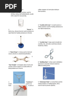 Essential Chemistry Laboratory Consumables List | PDF | Chemical ...