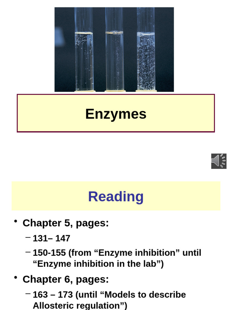 --lecture-8_Enzymes 1 2 | PDF | Enzyme | Active Site