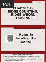 Ridge Counting Ridge Tracing | PDF