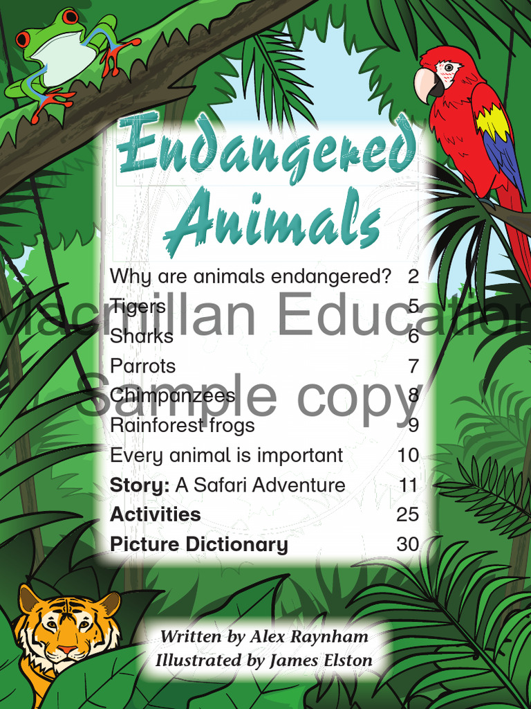 Level03 EndangeredAnimals | PDF