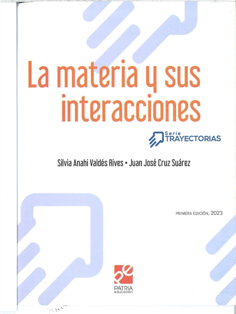 La Materia y Sus Interacciones Patria Educaciòn | PDF