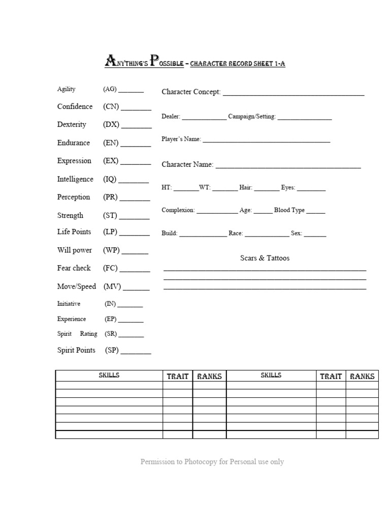 anything possible | PDF