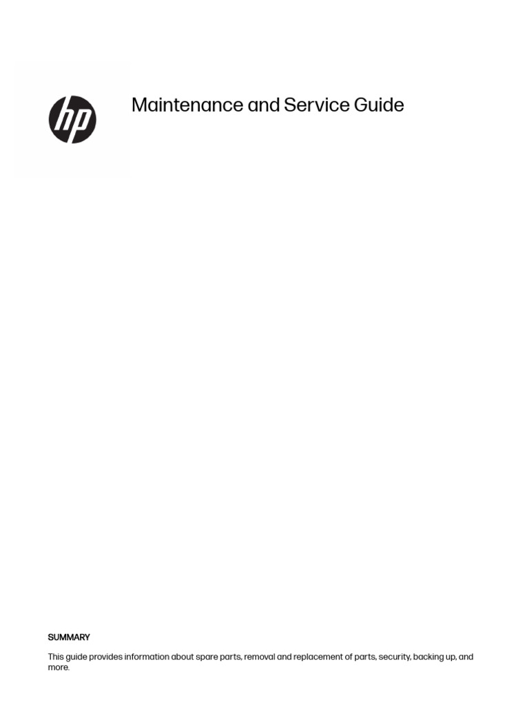 HP Z6 Manual | PDF | Microsoft Windows | Booting