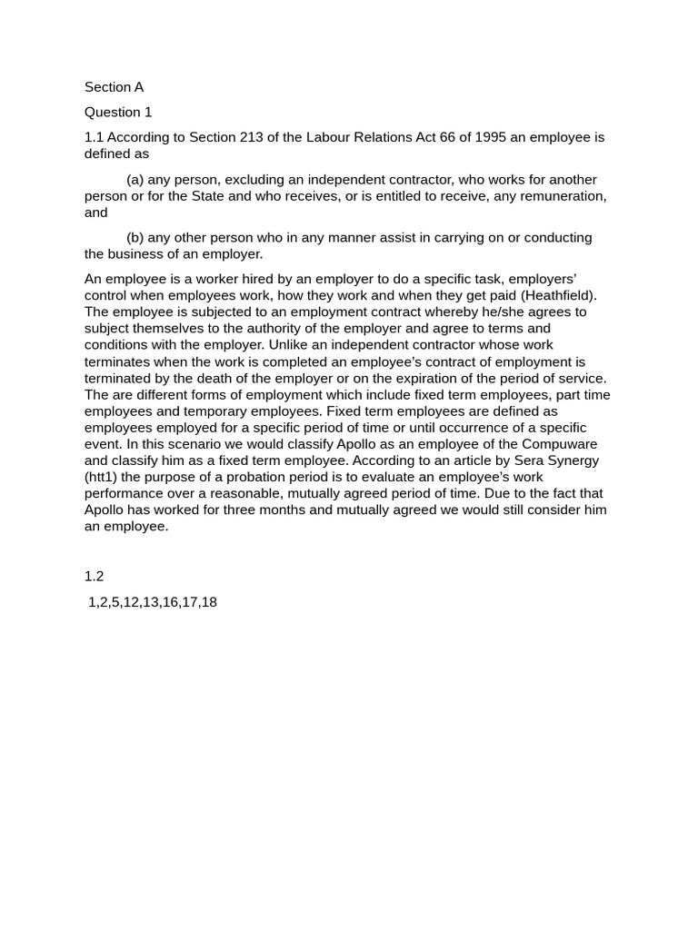 Section A | PDF