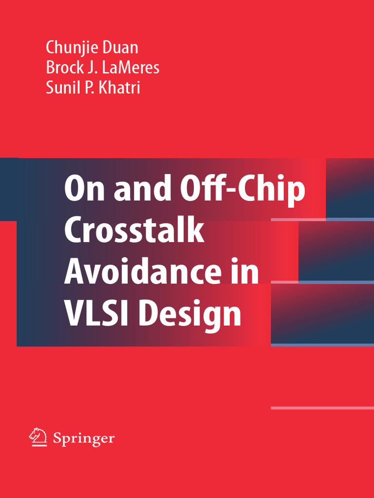 Book 001 On and Off Chip Crosstalk Avoidance in Vlsi Design | PDF ...