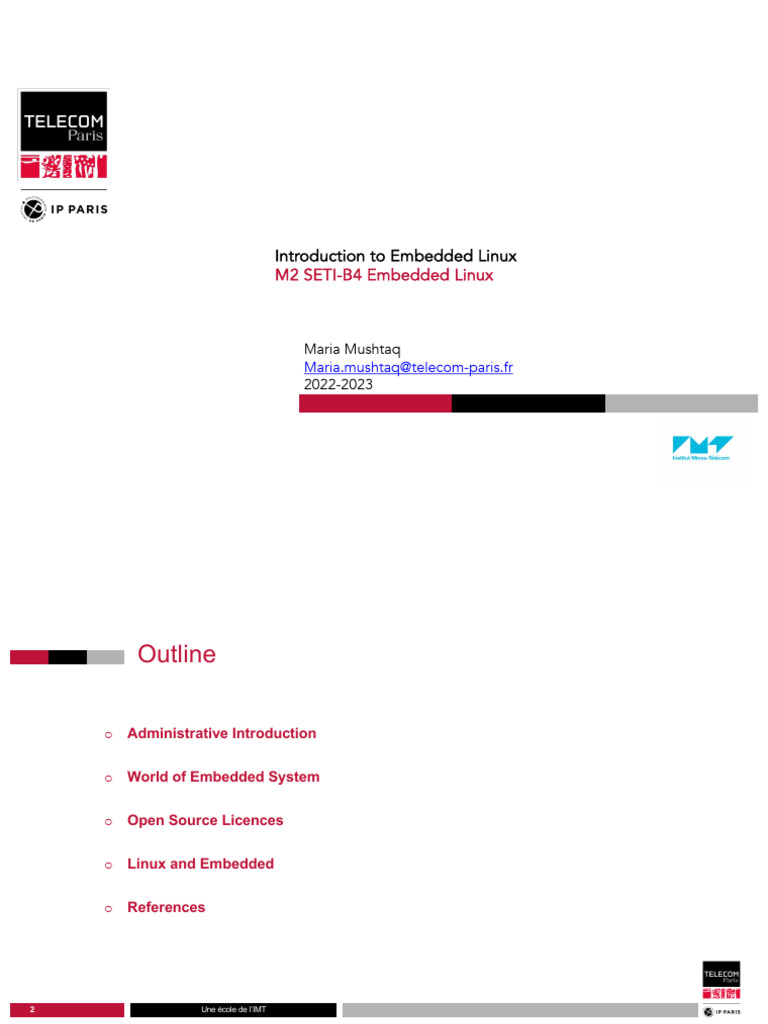 1-Introduction To Embedded Linux | PDF | Linux | Kernel (Operating System)