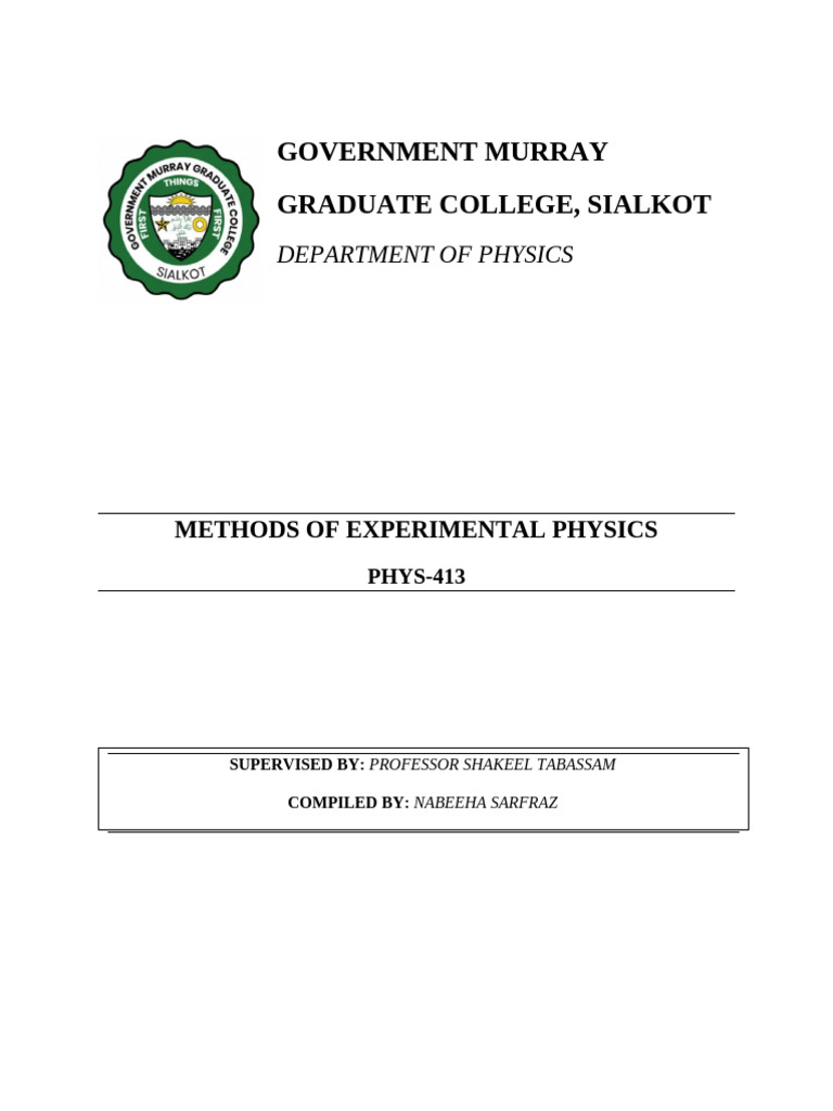 Methods of Experimental Physics | PDF | Vacuum | Adsorption