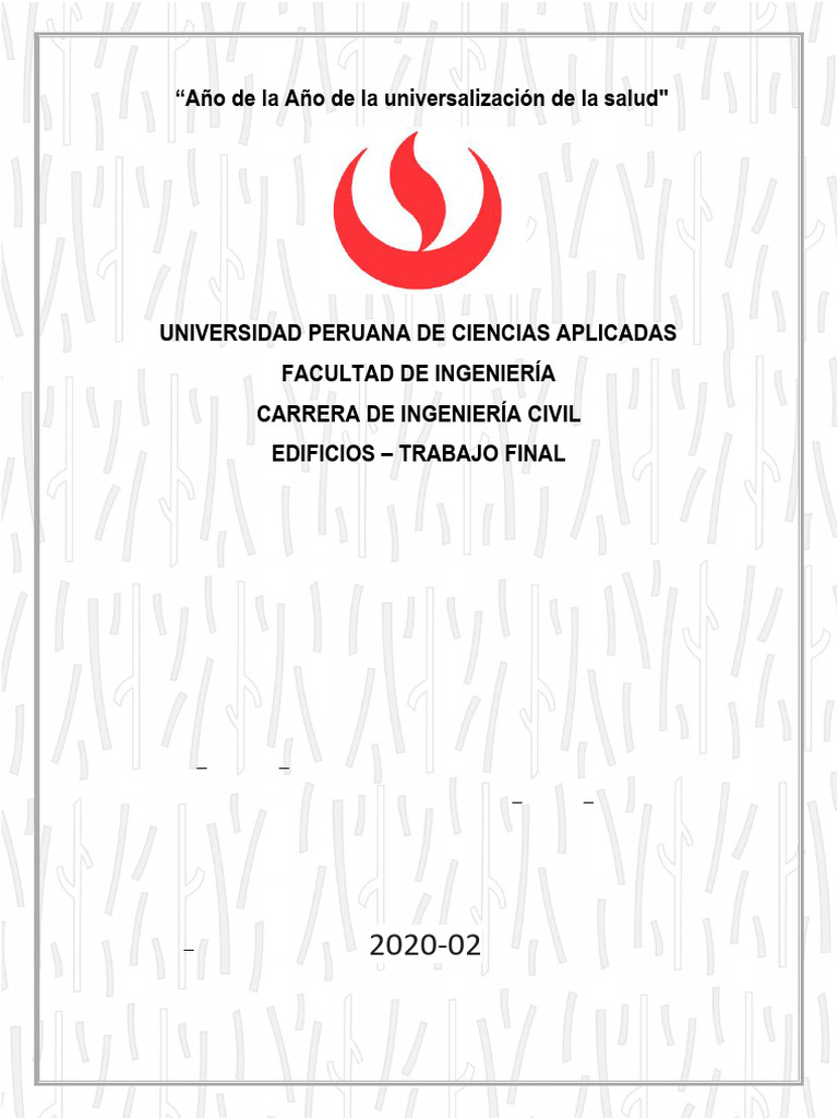 Trabajo Final - Edificios Referencia | PDF | Rigidez | Hormigón