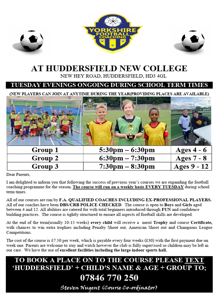 At Huddersfield New College | PDF