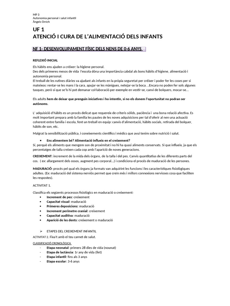 Uf 1 NF 1 | PDF