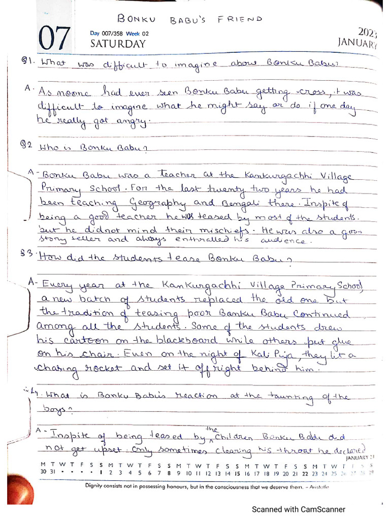 Bonku Babu's Friend | PDF