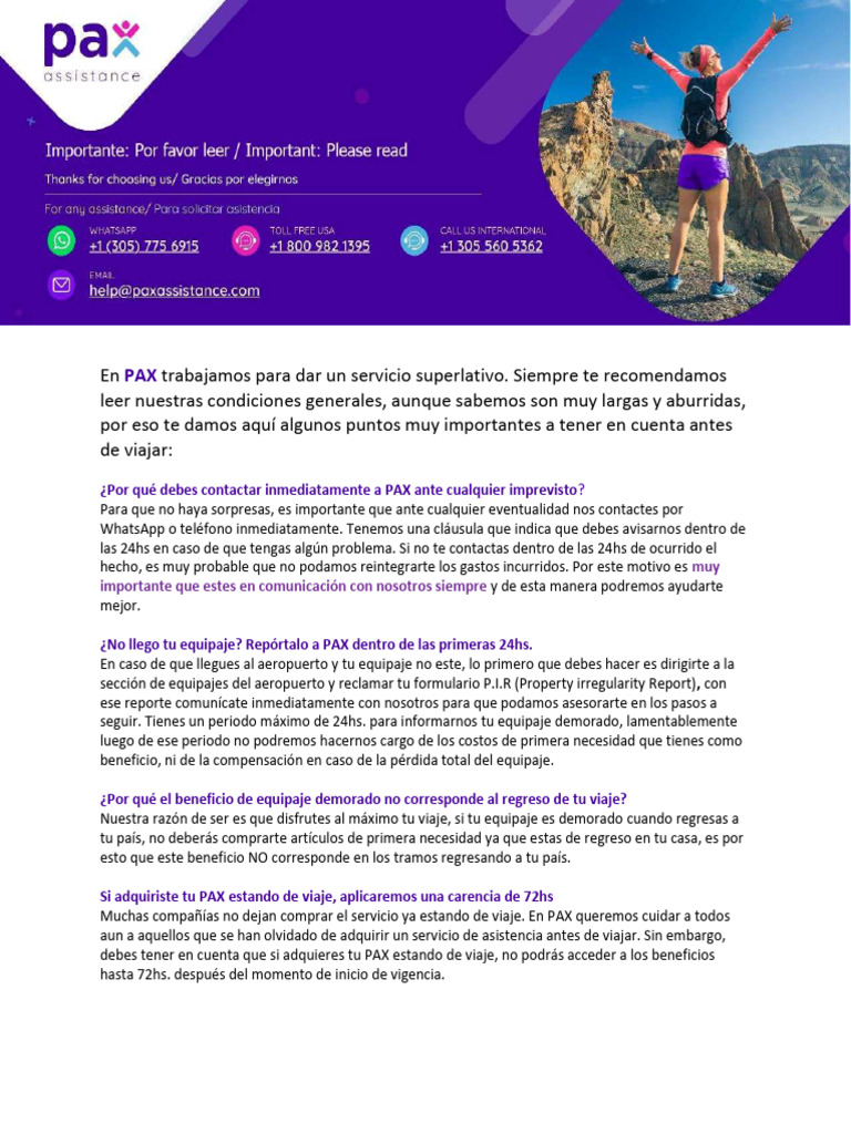 Importante Leer | PDF