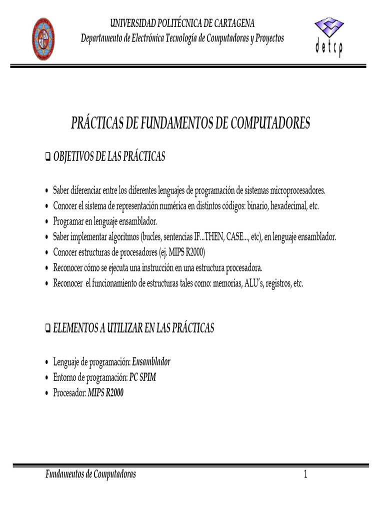 FC1 Introduccion | PDF | Programa de computadora | Programación