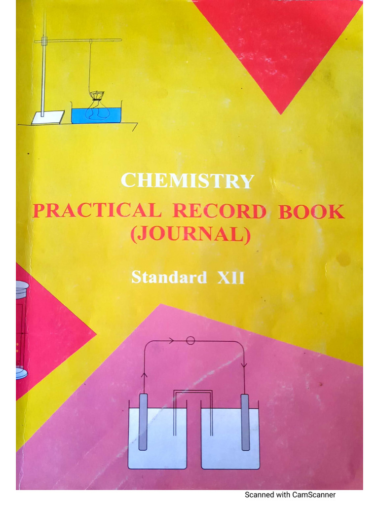 12th Chemistry Journal | PDF