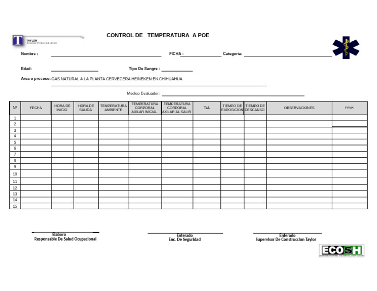 Control de Temperatura en Construcción | PDF