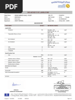 Blood Group Report Template | PDF