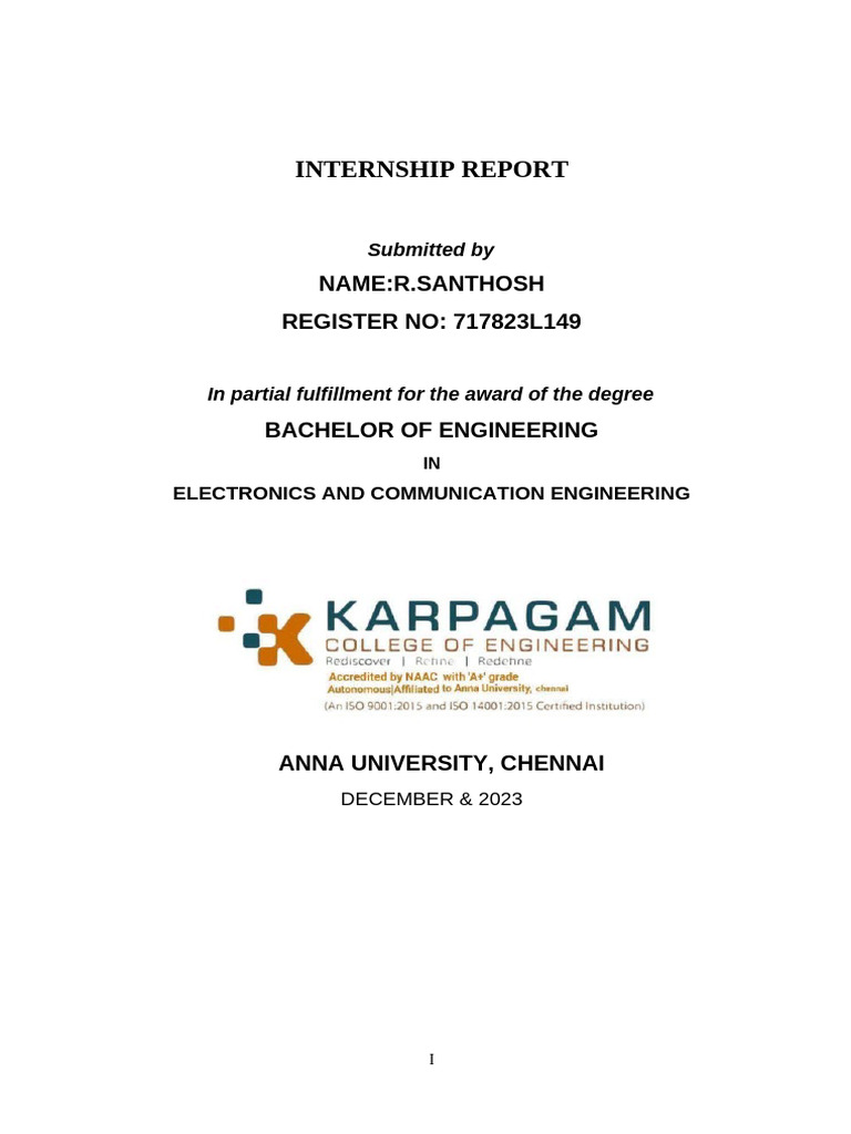 Internship Report-L224 - 1 | PDF | Html | Java Script