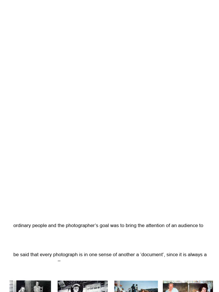 Documentary Photography | PDF | Image | Documentary Film