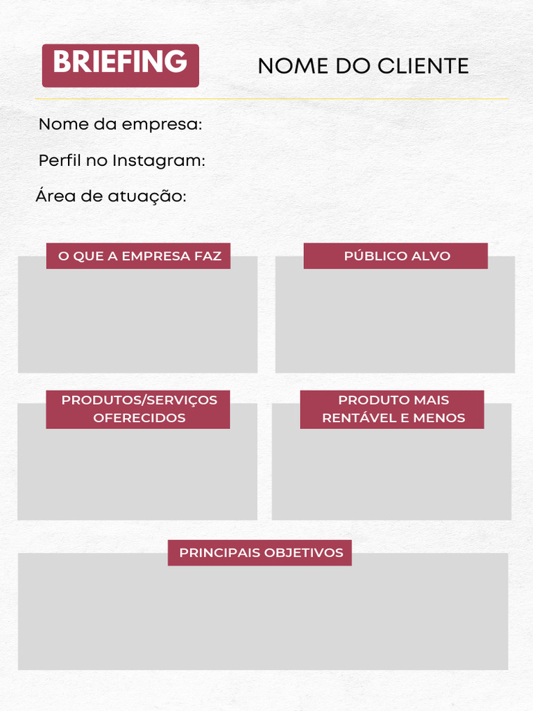 Modelo+de+Briefing | PDF