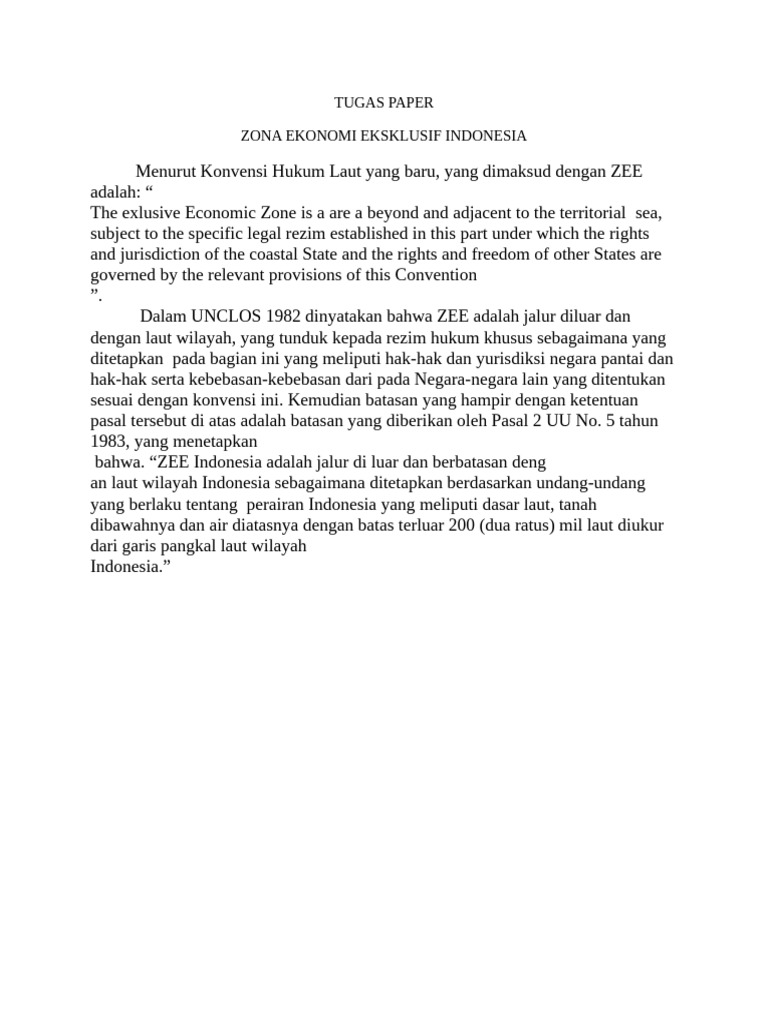 Tugas Paper Zee | PDF