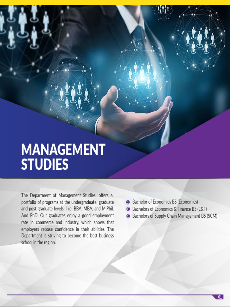 UG Management Studies | PDF | Economies | Economics