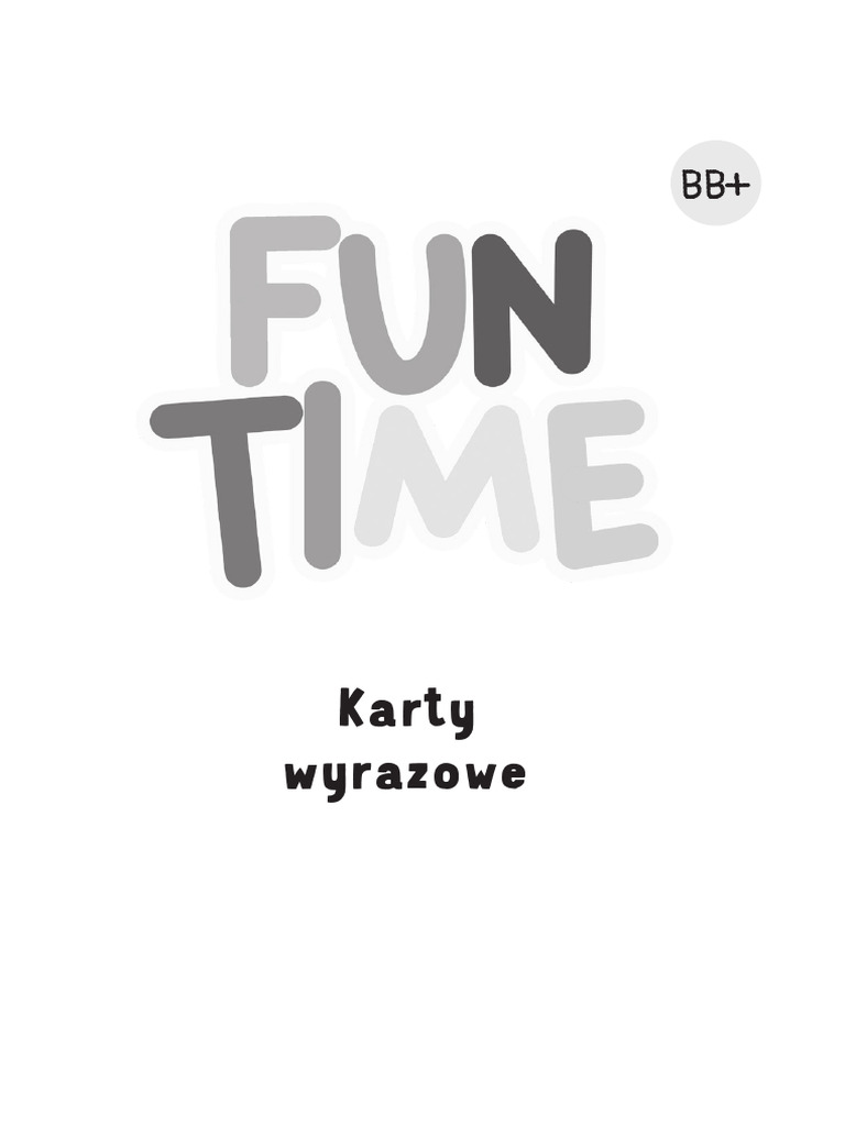 Karty Wyrazowe Funtime BB | PDF