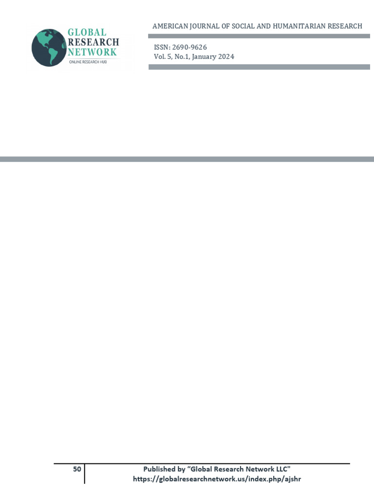 Welfare Service and Staff Productivity in Ignatius Ajuru University of ...