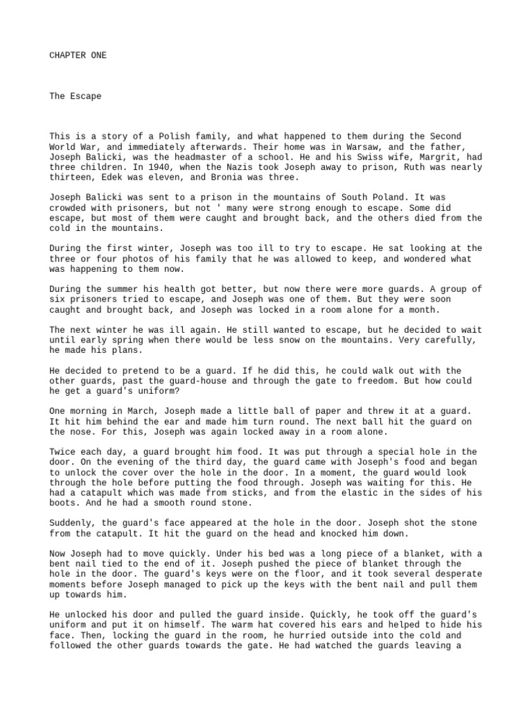 The Silver Sword - Ian Serraillier | PDF