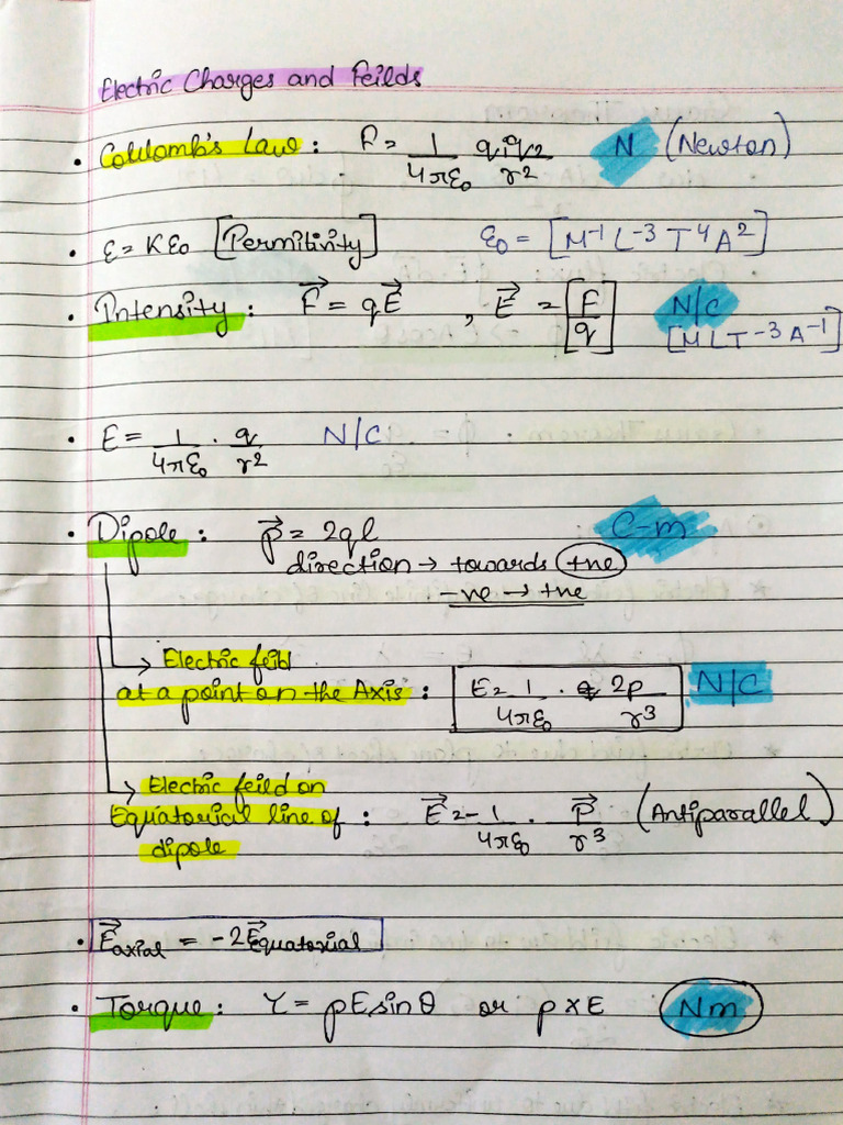 Electrostatics and Current Electricity | PDF | Electromagnetism | Electricity