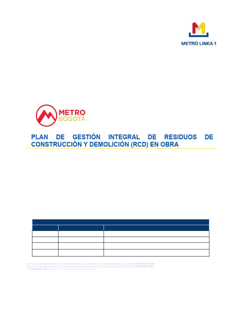 PGRCD Plan de Gestión Integral de Residuos | PDF | Residuos | Reciclaje