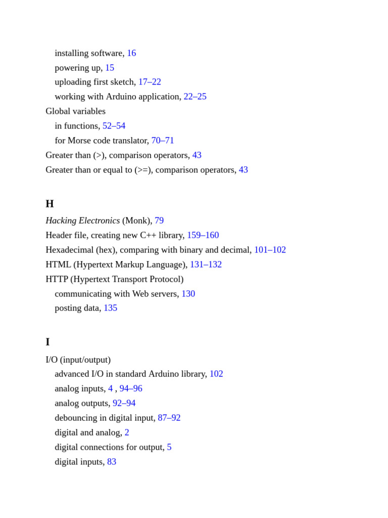 Programming Arduino (1) Pages 242 | PDF | Computers