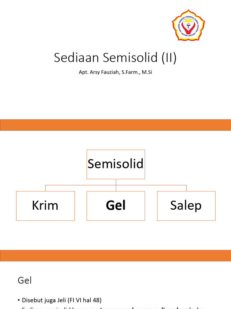 07-Sediaan Semisolid (II) | PDF