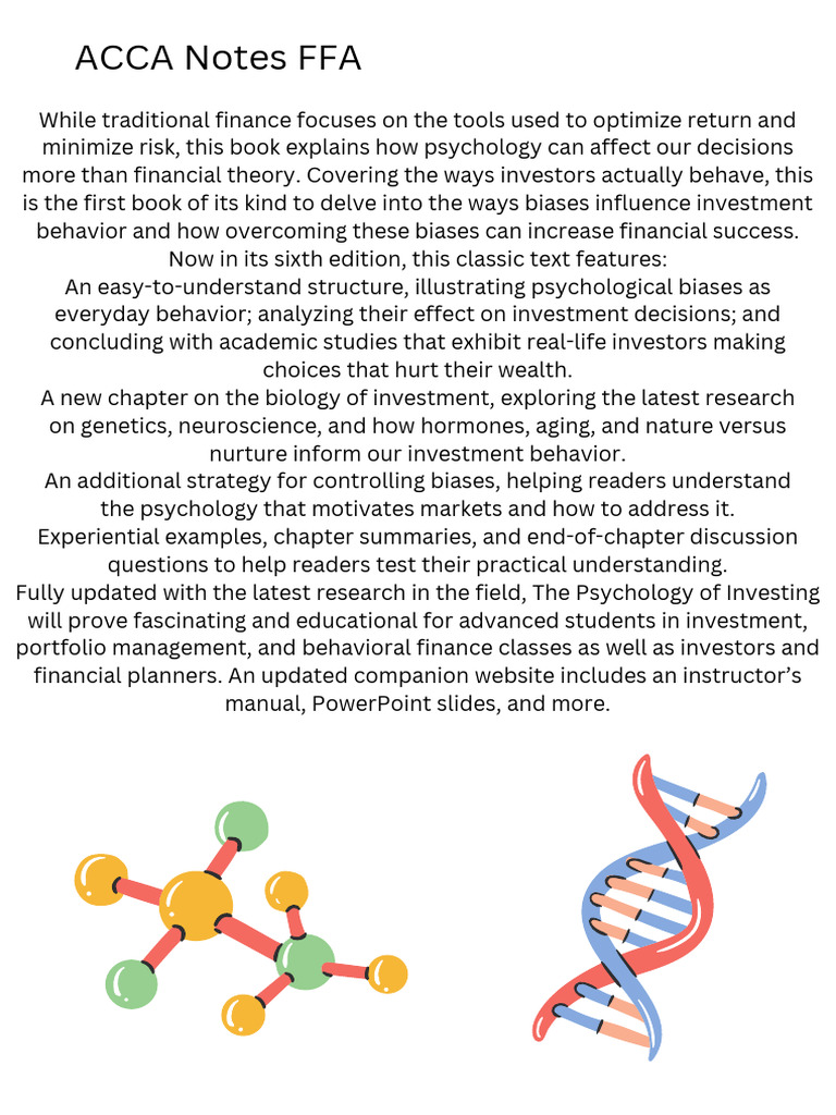 ACCA Notes FFA | PDF | Psychology | Emotions