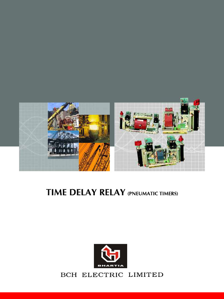 Time Delay Relay (Pneumatic Timer) | PDF