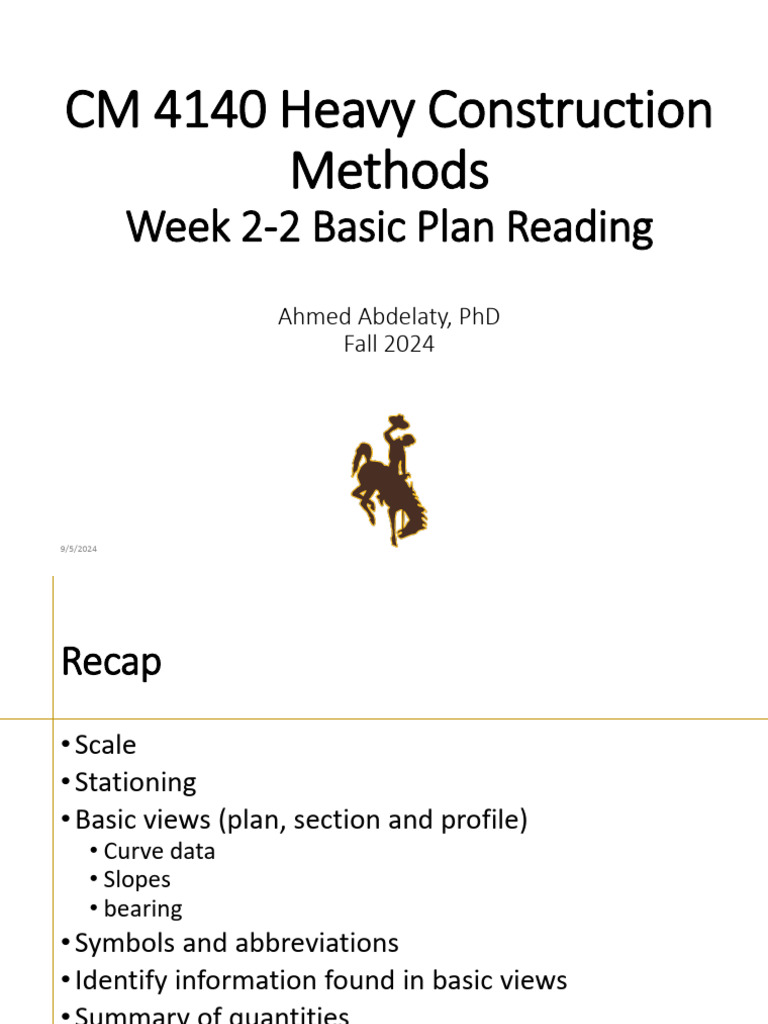 Basic Plan Reading for Heavy Construction | PDF | Easement | Eminent Domain