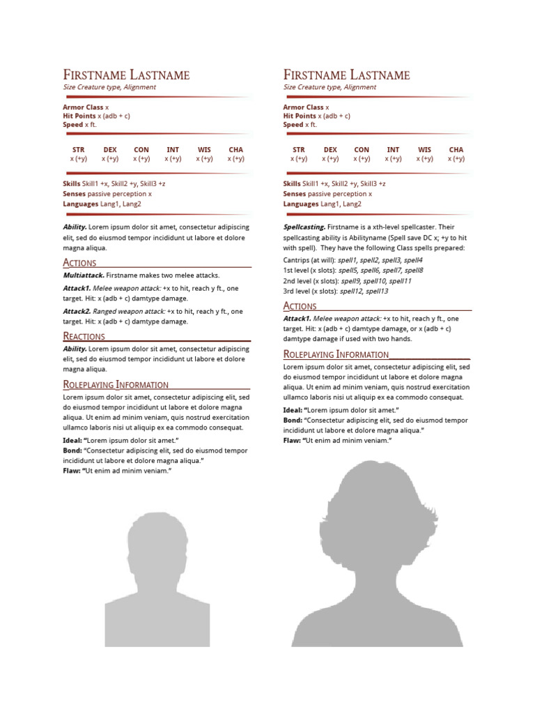 NPC Template | PDF | Teaching Methods & Materials