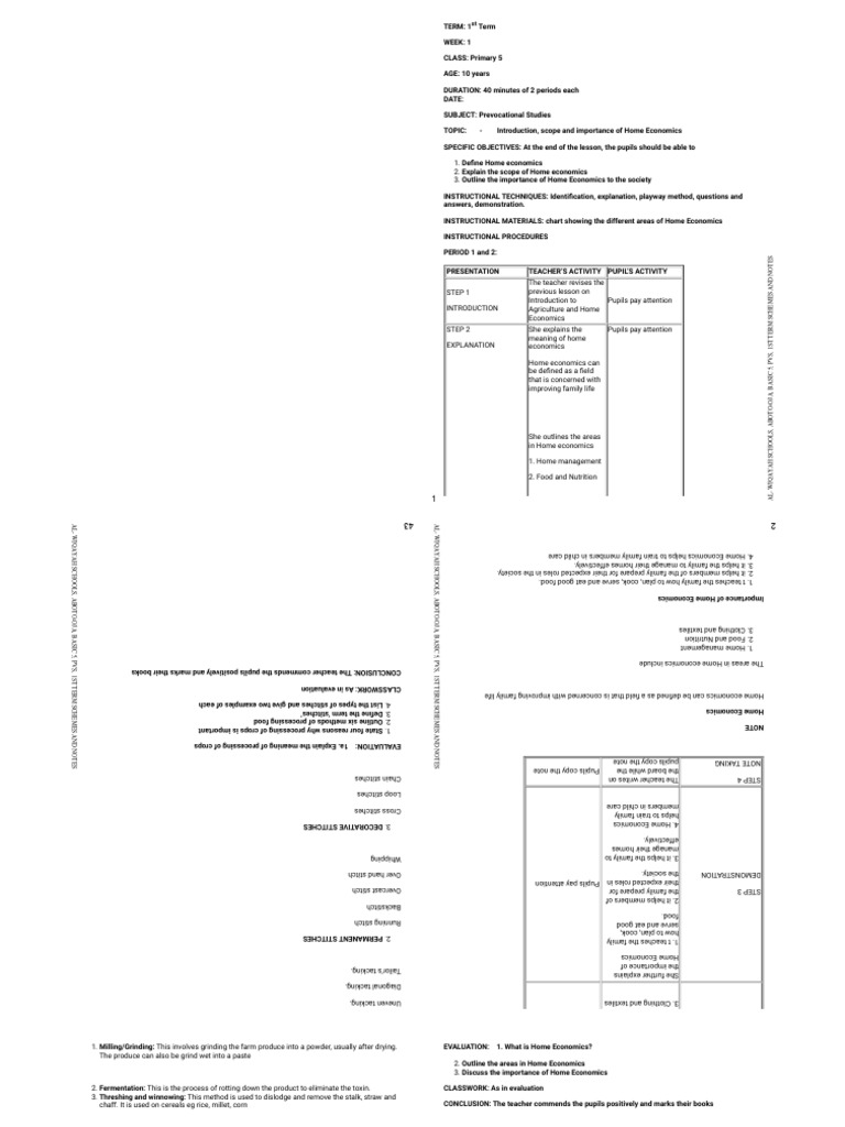 BASIC 5, PVS, 1WMPN - Booklet | PDF | Foods | Vegetables