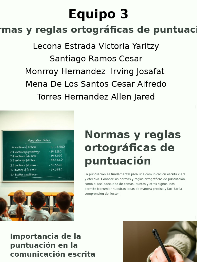 Normas y Reglas Ortograficas de Puntuacion | PDF | Puntuación | Coma