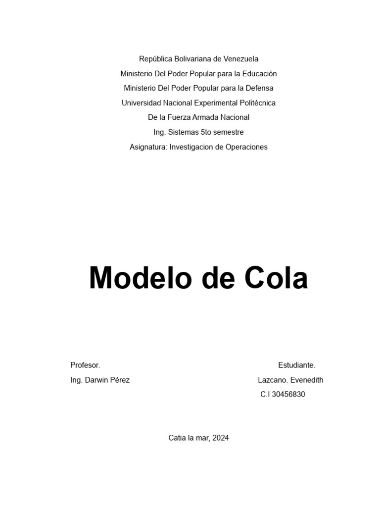 Modelo de Cola Eve | PDF | Distribución de veneno | Enseñanza de matemática