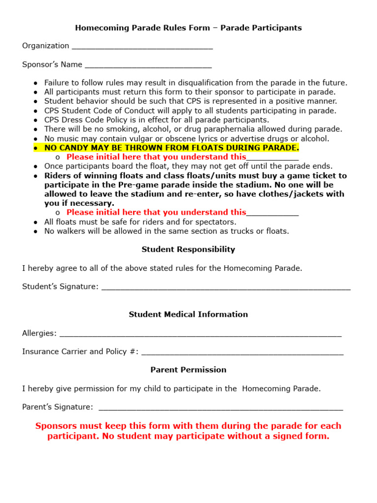 2024 WBHS Participant Agreement | PDF