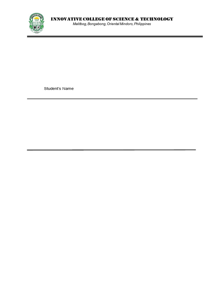 Practicum Application Form | PDF