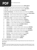 Robin Hood Script | PDF | Art