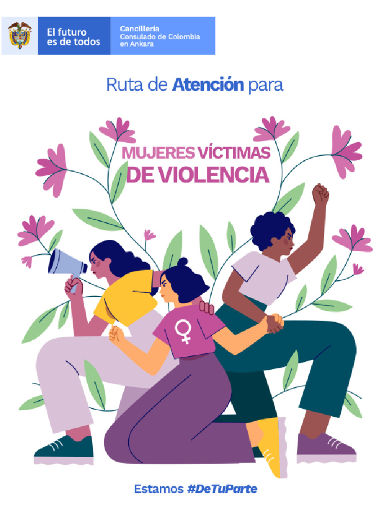Cartilla Ruta De Atencion V2 Pdf Violencia Doméstica Violencia 0999