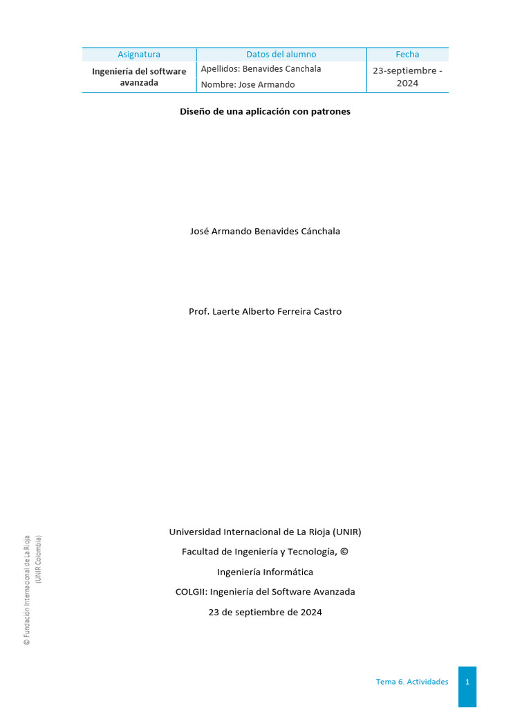 Lab_2_Ing_Av_Software | PDF | Modelo – Vista – Controlador | Ingeniería de software