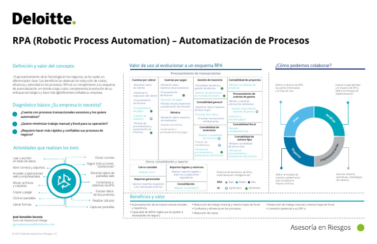RPA-Automatizacion-Procesos-2020 | PDF | Contabilidad | Tecnologías de la información