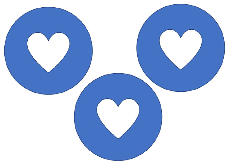 Heart design for card | PDF