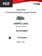 Stage 3 Hippo Exam Sample Test | PDF
