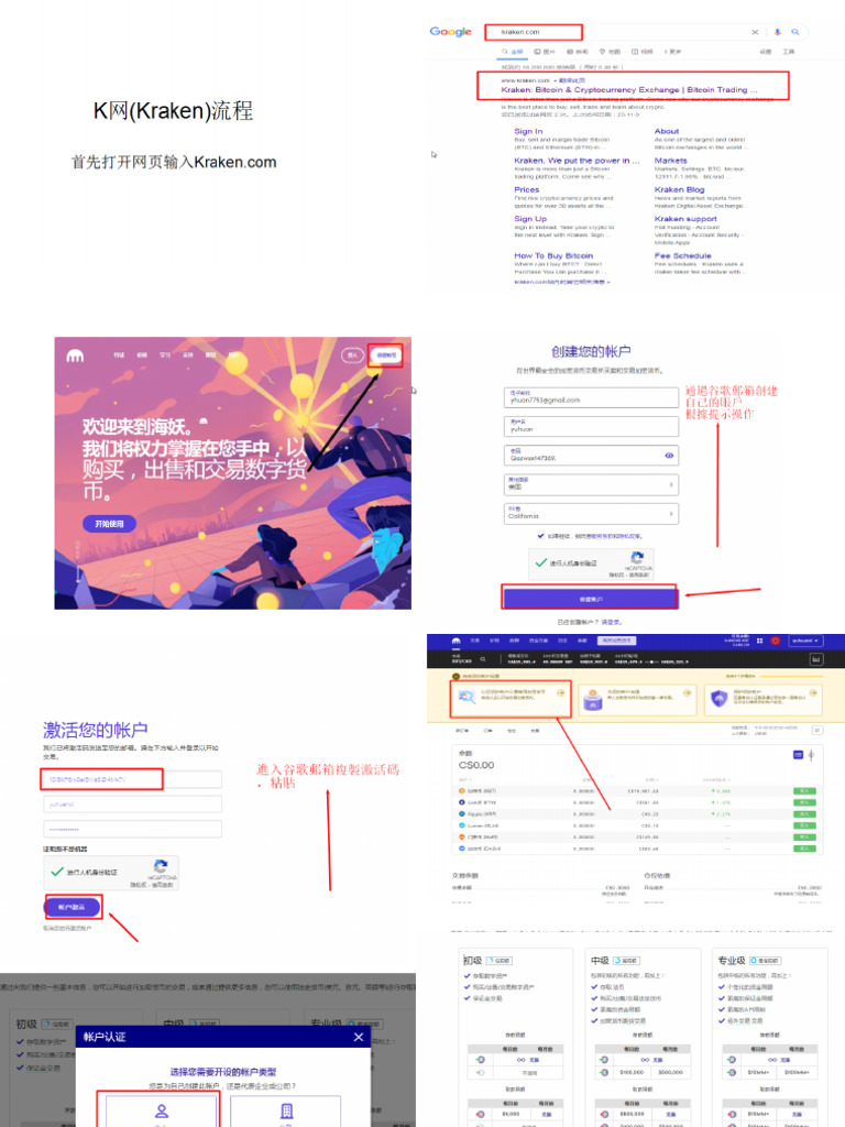 kraken（海妖）操作流程 | PDF