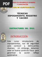 Técnicas de Cacheo Policial en Buenos Aires | PDF